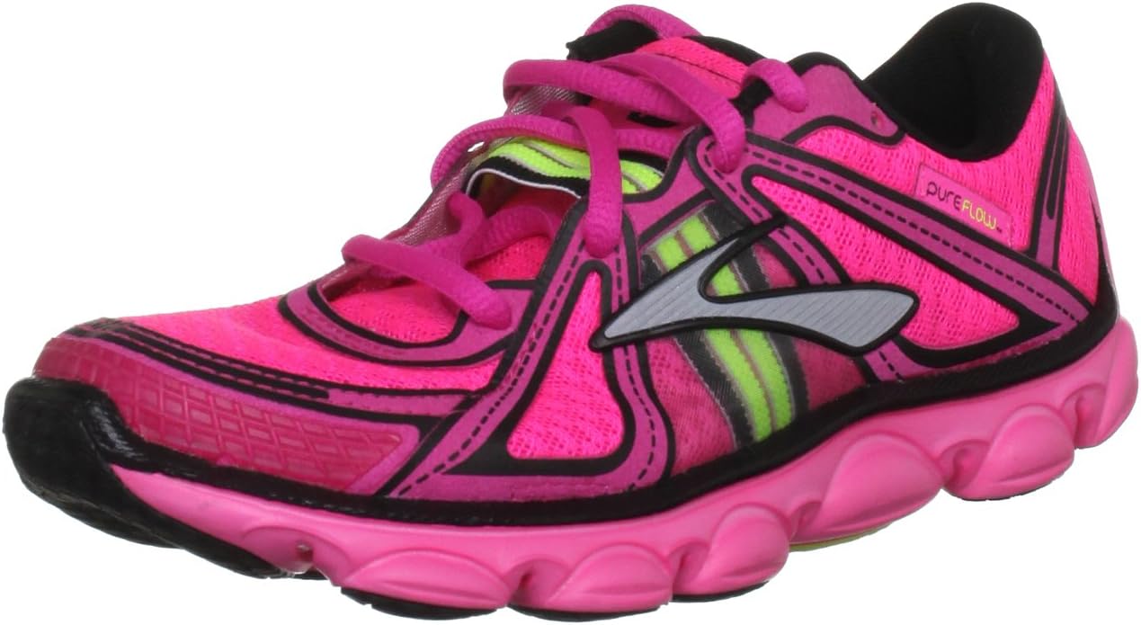 Brooks Kids Pure Flow G Sports Running, Knockout Pink Schwarz, 17 EU ...