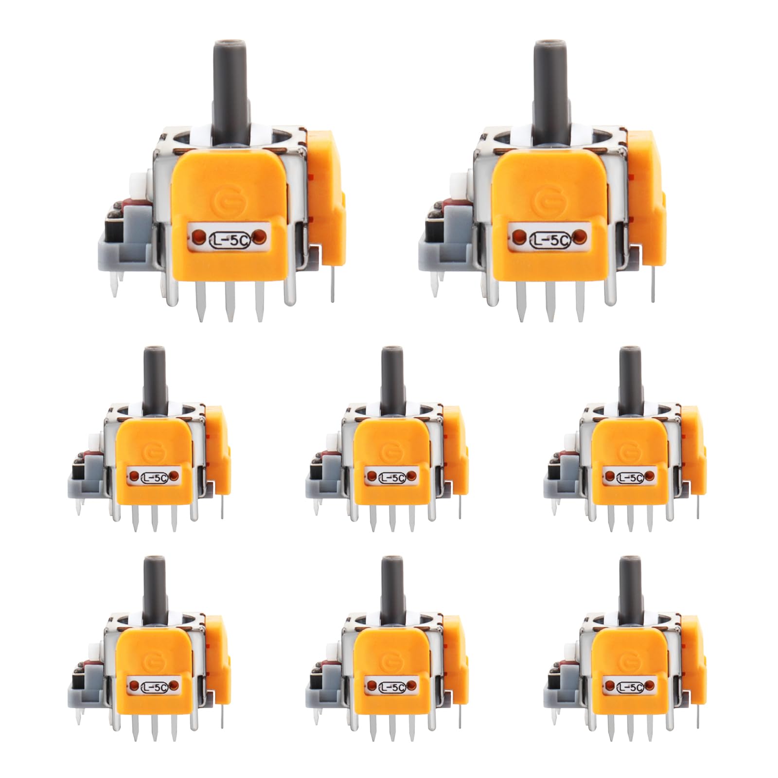 Snapklik.com : HGamyox 8Pcs Hall Effect Joysticks Replacement For ...