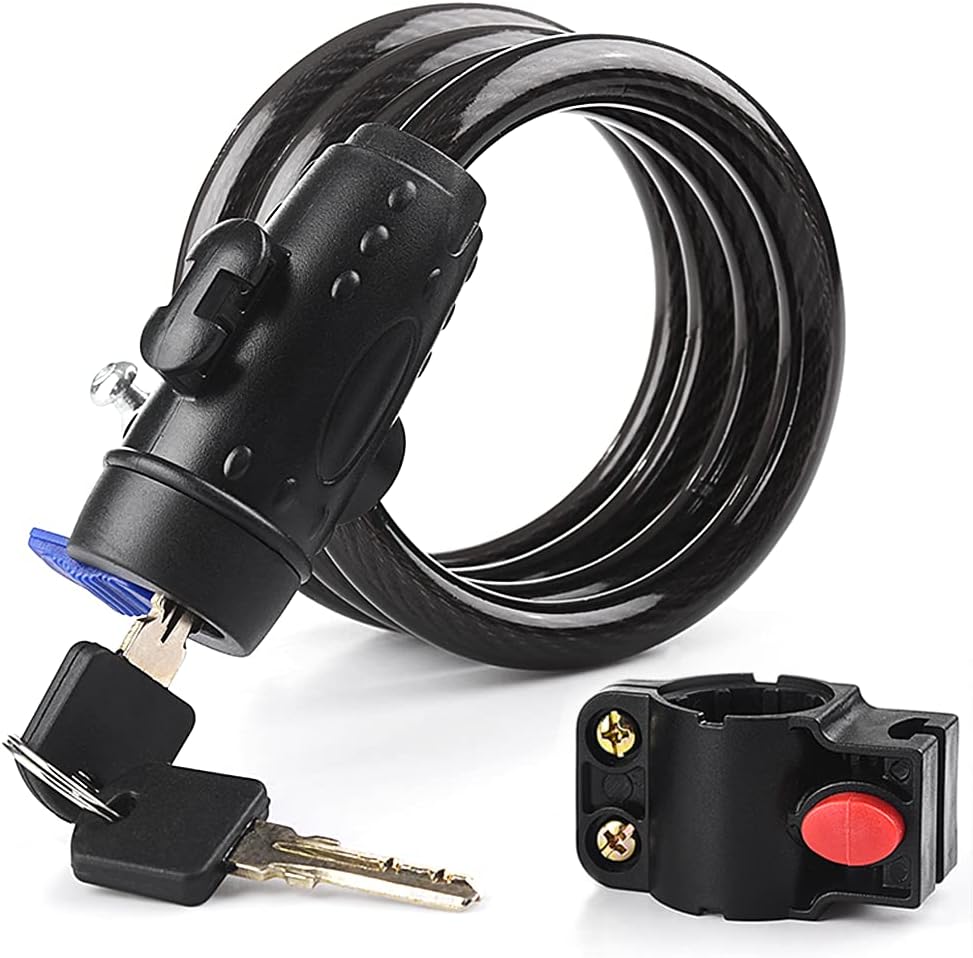 Amazon.com: Hapleby Premium Bike Lock with 2pcs Keys, Professional Bike ...