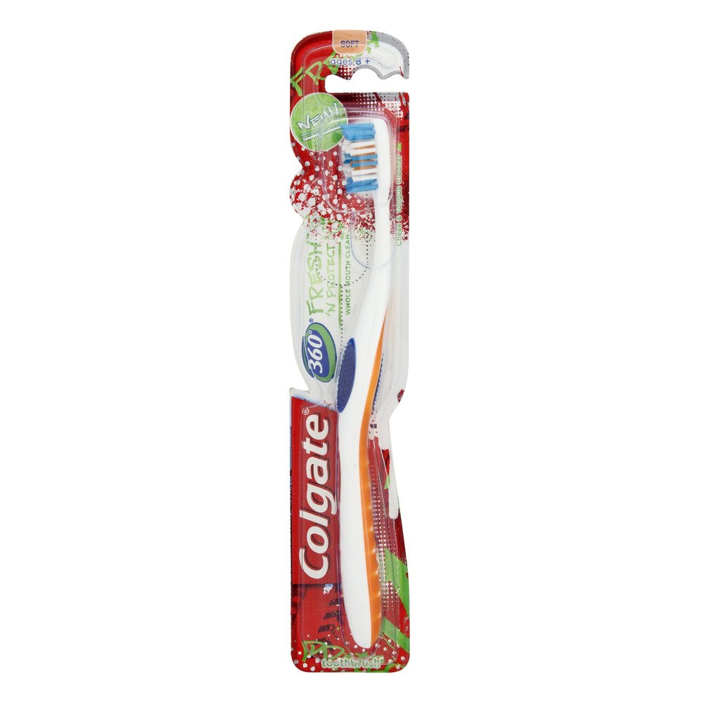 Amazon.com : Colgate Fresh and Protect Soft Toothbrush : Health & Household
