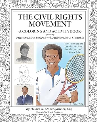 The Civil Rights Movement: A Coloring and Activity Book: Buy Online at ...