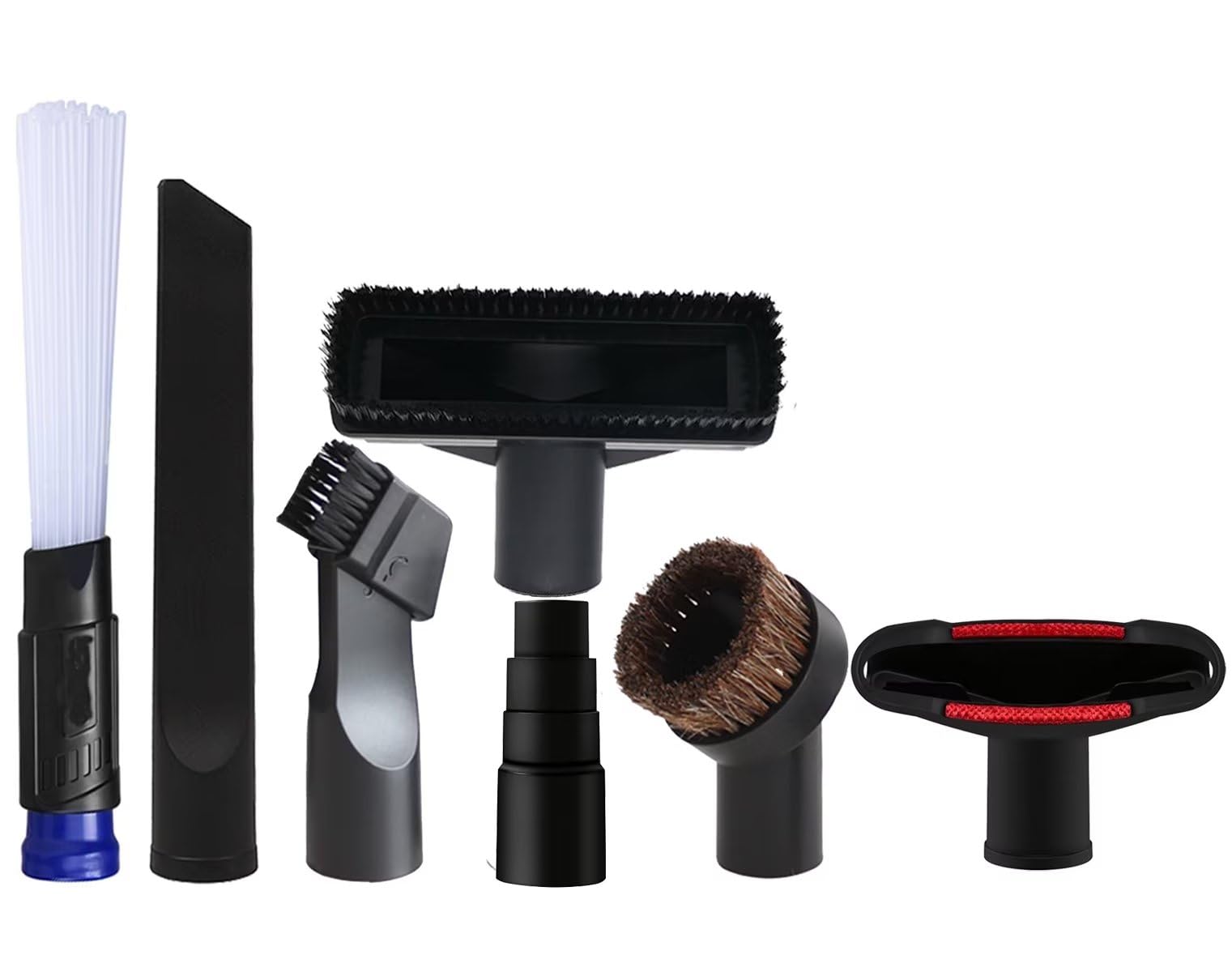 7-Piece Universal Vacuum Attachments Kit, 32mm/35mm Vacuum Attachments ...