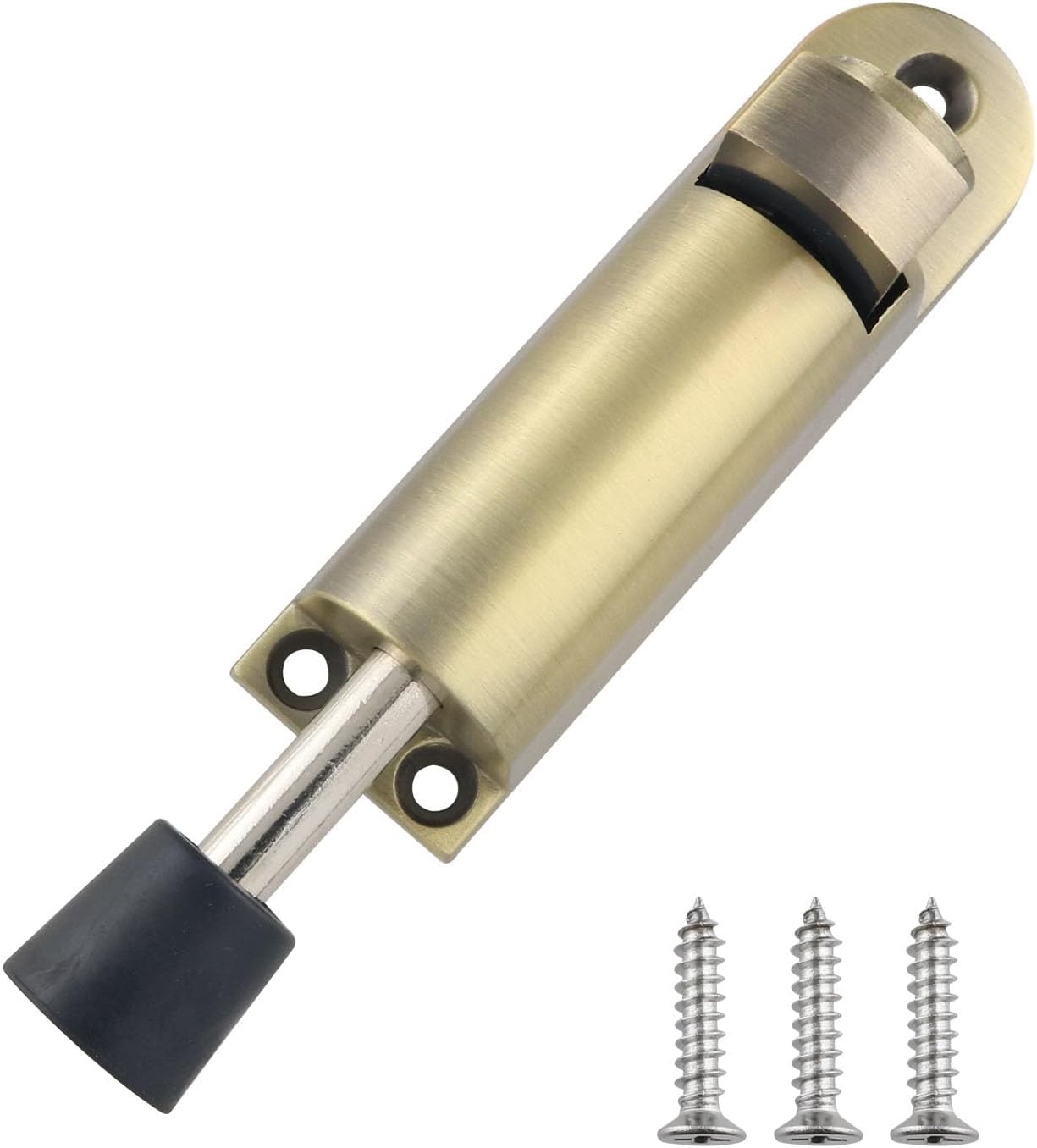 Amazon.com: SUMMIT DOORWARE Heavy Duty Spring Loaded Step Down Door ...