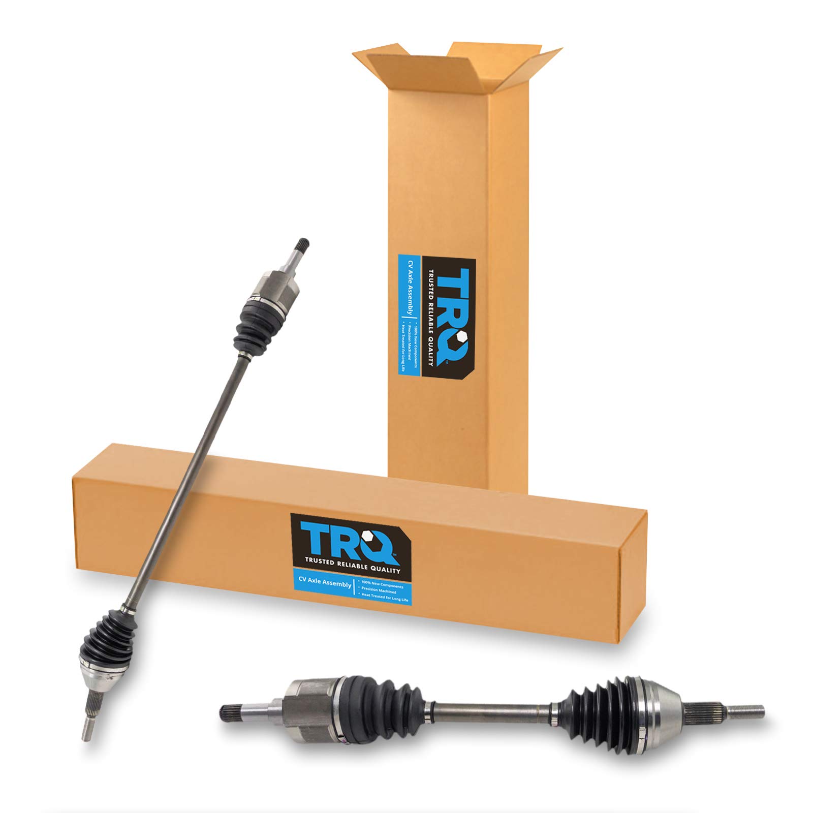 TRQ Front CV C/V Axle Shaft Assembly Kit New Left & Right Pair 2 Piece ...