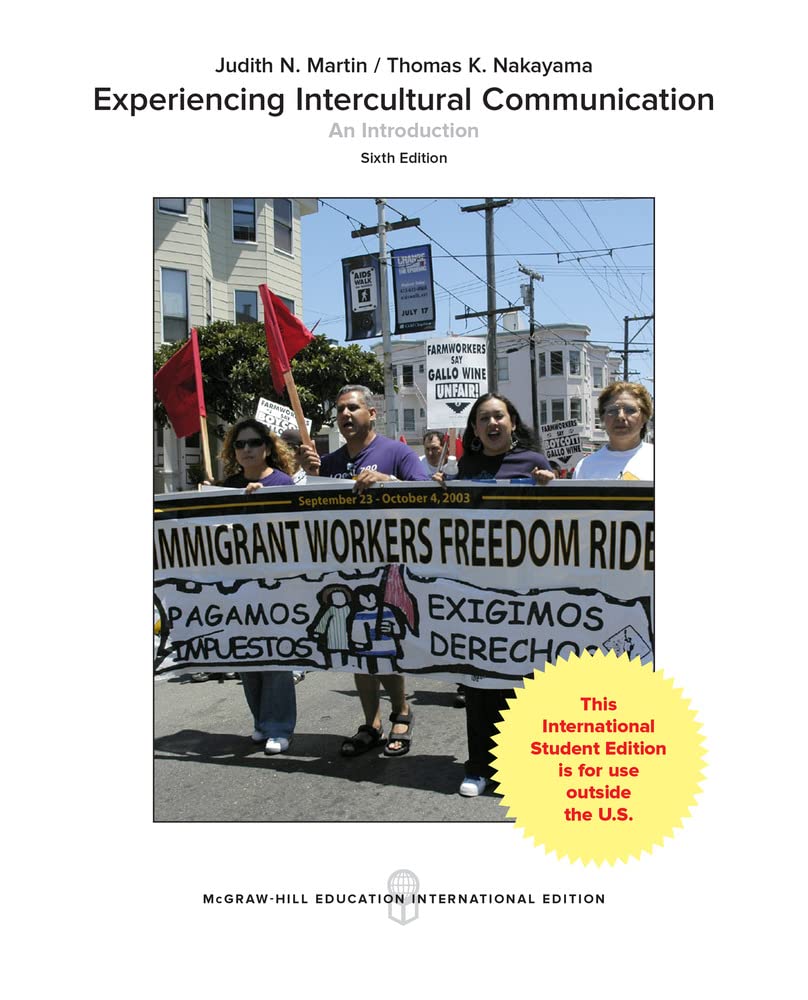 Experiencing Intercultural Communication: An Introduction (COLLEGE IE ...