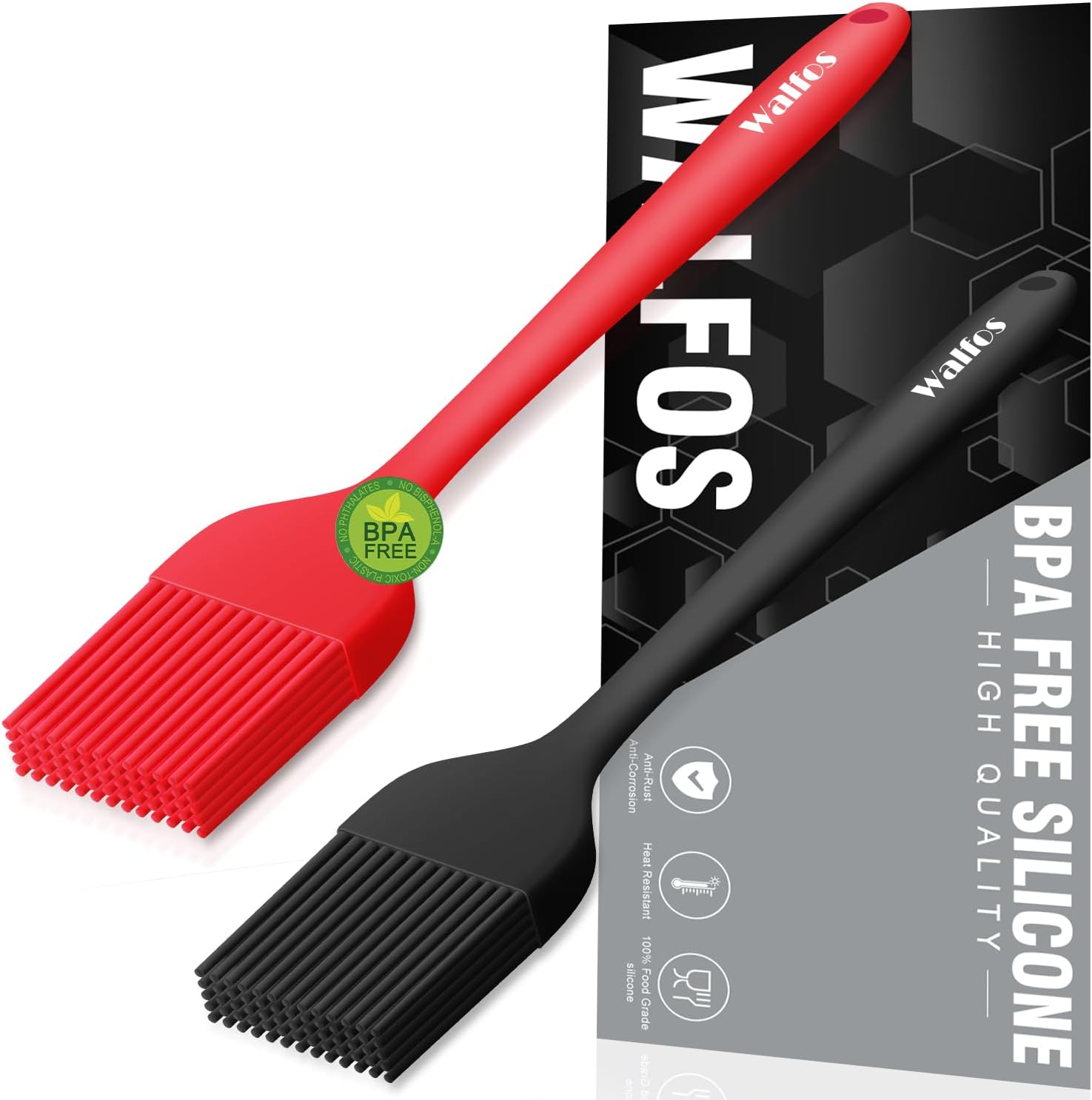 Amazon.com: Pastry Brush Natural Bristle Wooden, MSART Basting/Food ...