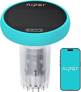 Amazon.com : AIPER HydroComm Smart Pool Monitor, 24/7 Digital Water ...