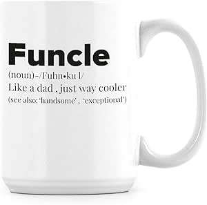 Amazon.com: WeGotGood Funcle Coffee Mugs FUNCLE Mug Fun Uncle Coffee ...