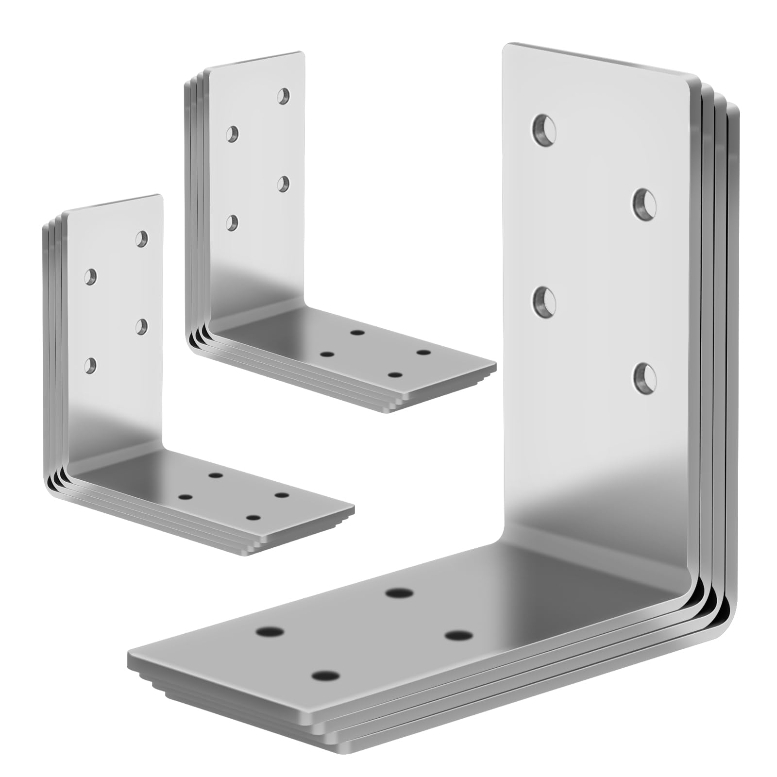 Amazon.com: Andorm 8 Pack L Brackets 3x3 for Wood, Framing Bracket ...