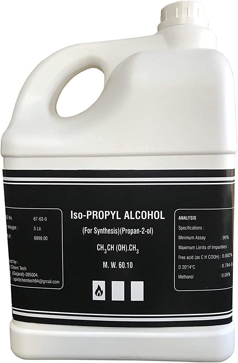 mavig Spiritchemtech ISO Propyl Alcohol 99.9% Pure (CH3)2-CH-OH] CAS ...