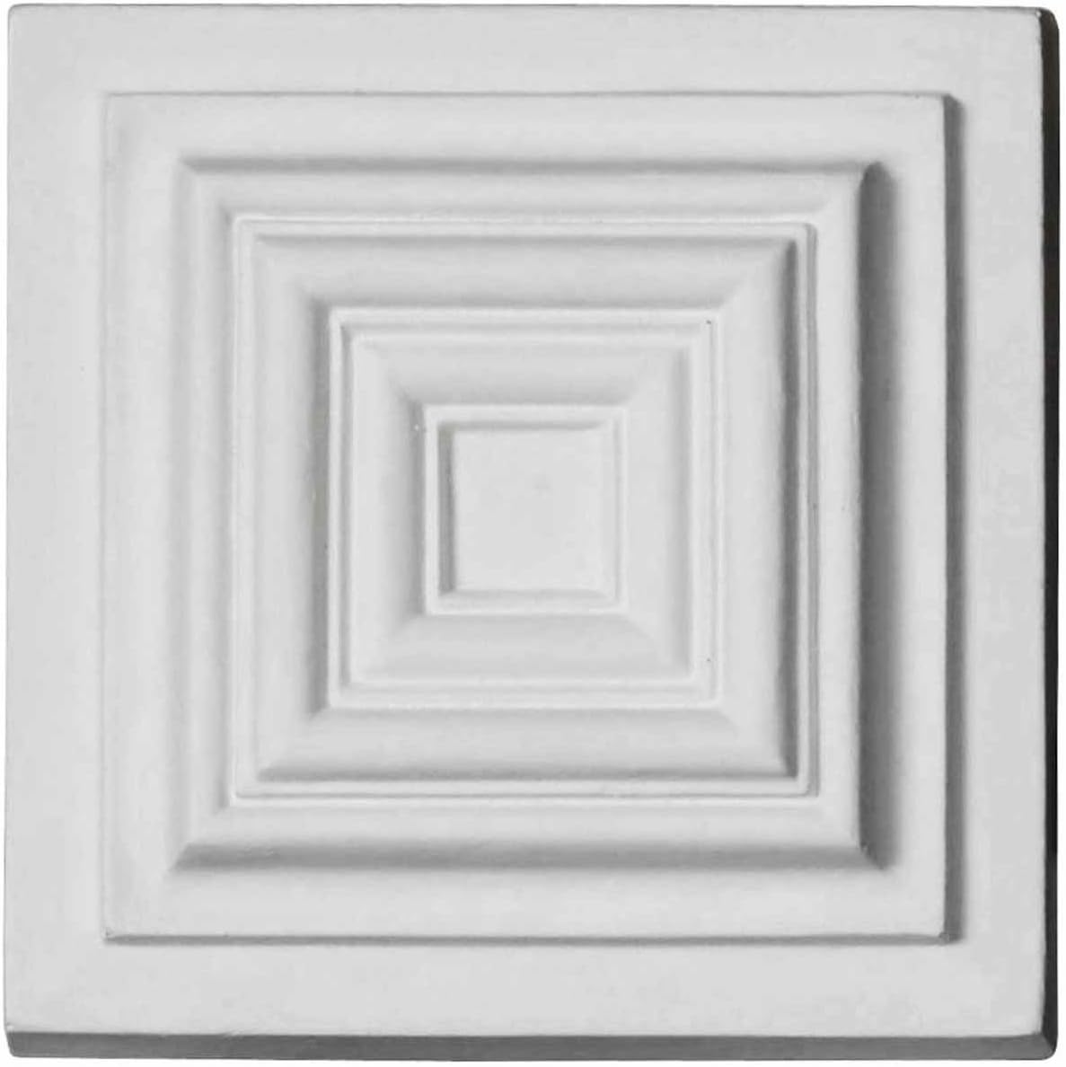 Ekena Millwork PB03X03X01ER Eris Plinth Blocks, 3 3/4"W x 3 3/4"H x 1 1 ...