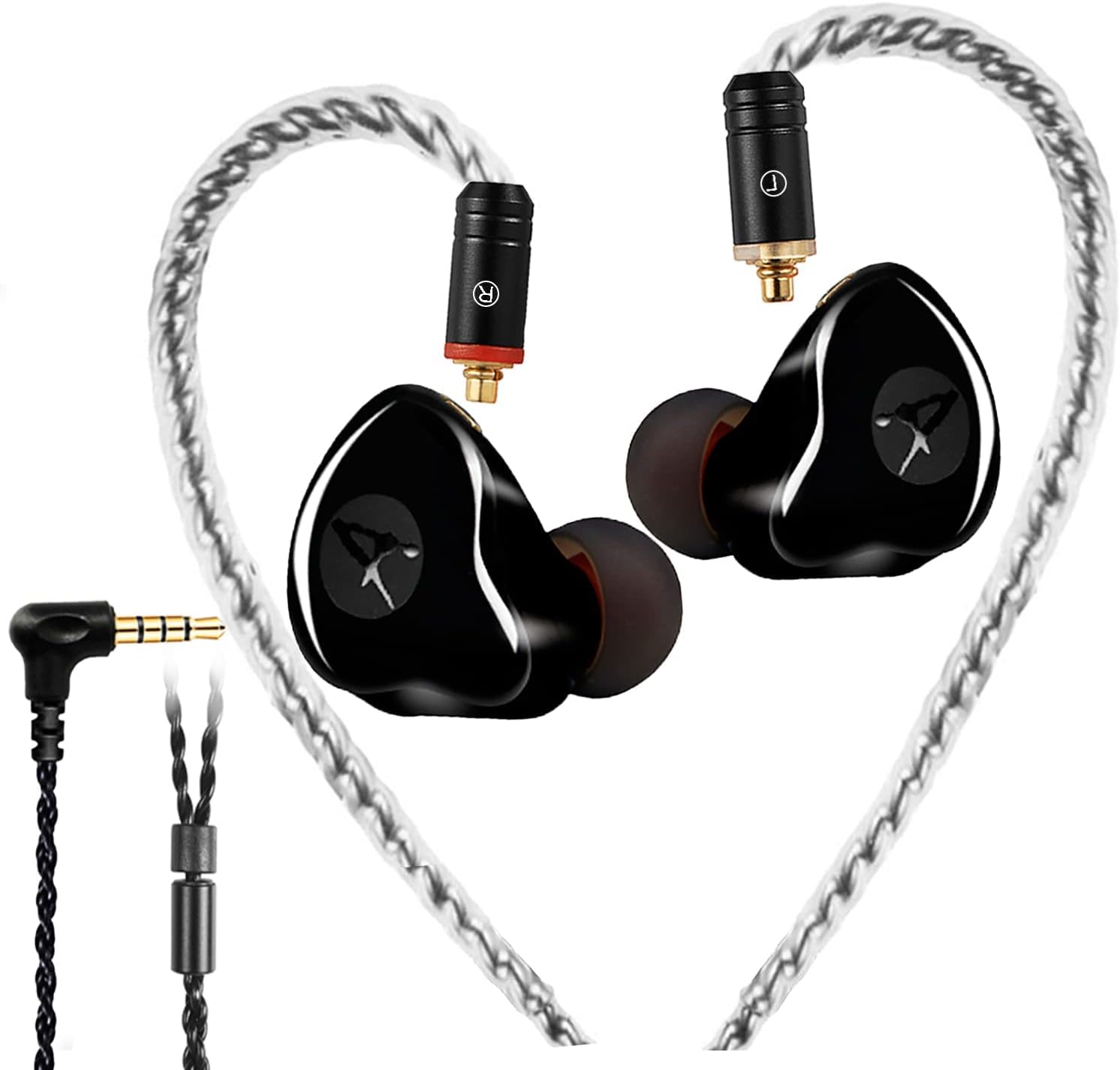 Stagg Professional Dual Driver In Ear Monitors, High Resolution, Sound ...