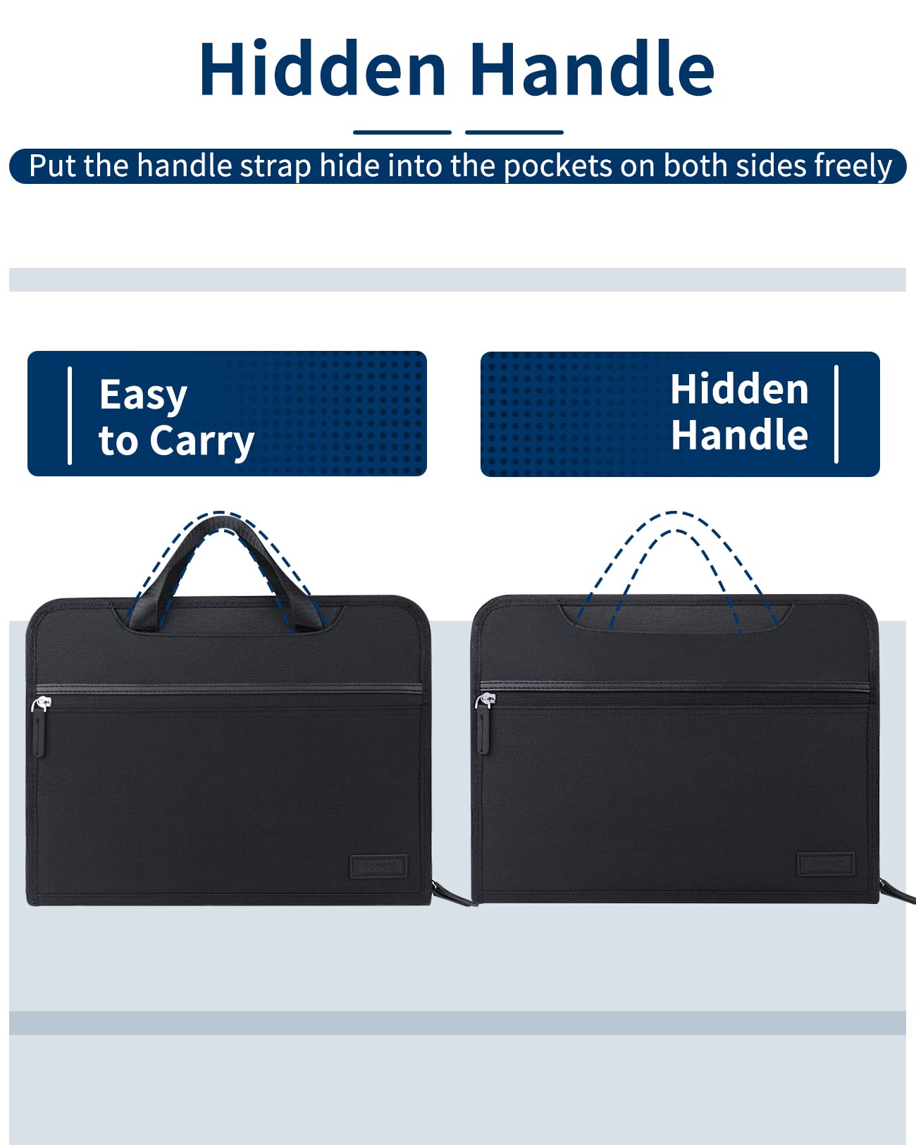 Snapklik.com : Sooez Heavy Duty Accordion File Organizer