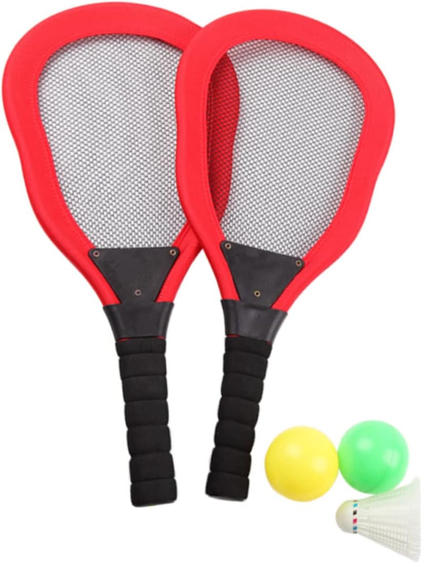 HANABASS 15 Pcs Outdoor Play Toys for Kids Outdoor Playsets Badminton ...