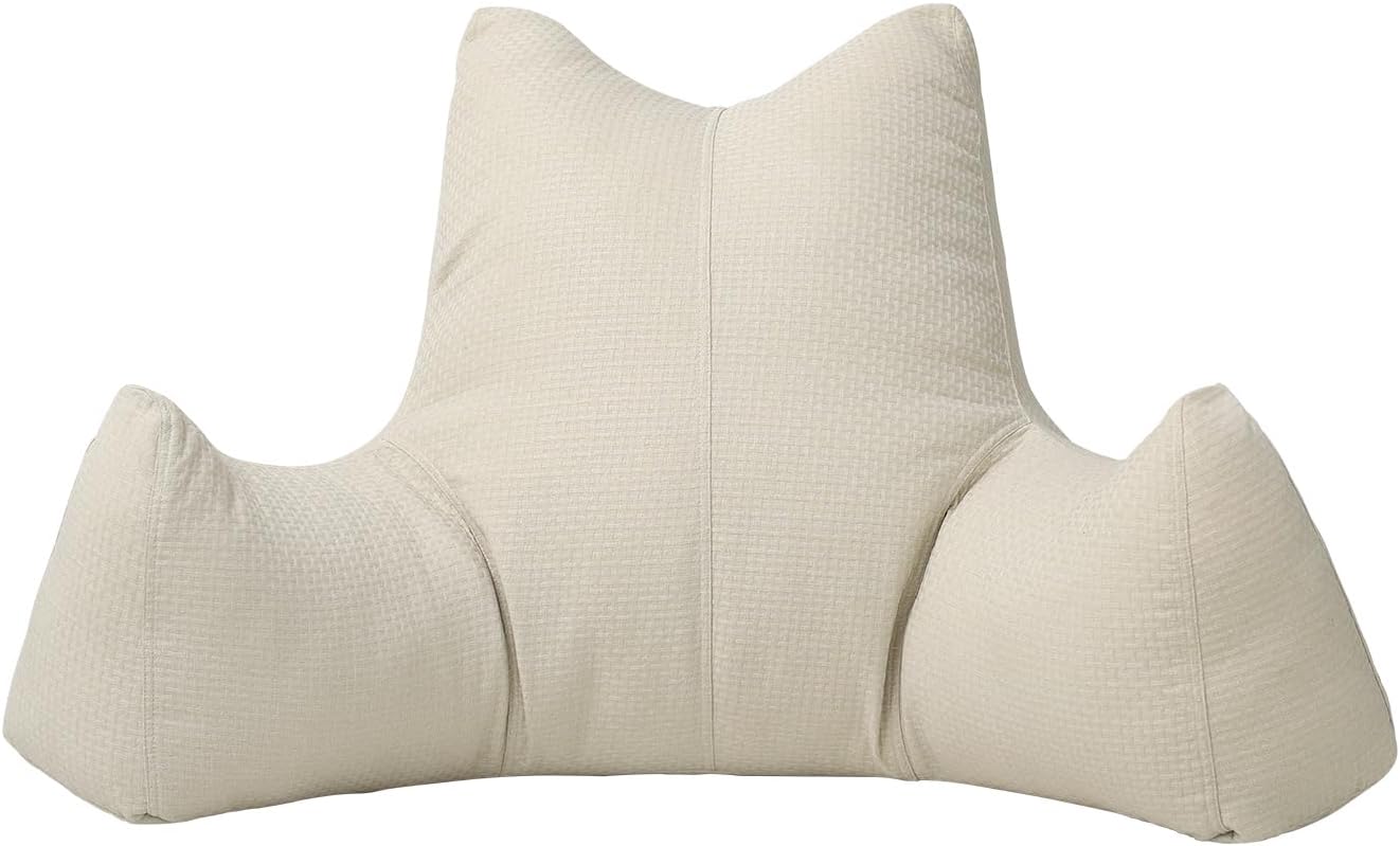 Amazon.com: Ailuteie Cat Ear Reading Pillows with Arms for Adults Back ...