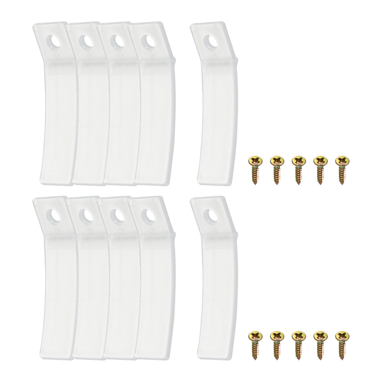 uxcell Drawer Stops, 10Pcs 2.36'' - Plastic Drawer Stopper, Dresser ...