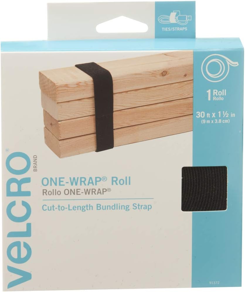 Velcro One Wrap Straps, Black (91372) : VELCRO USA: Amazon.ca: Office ...
