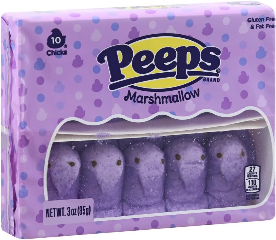 Amazon.com : Easter Chicks Marshmallow Peeps Value Pack Bundle: 4 ...