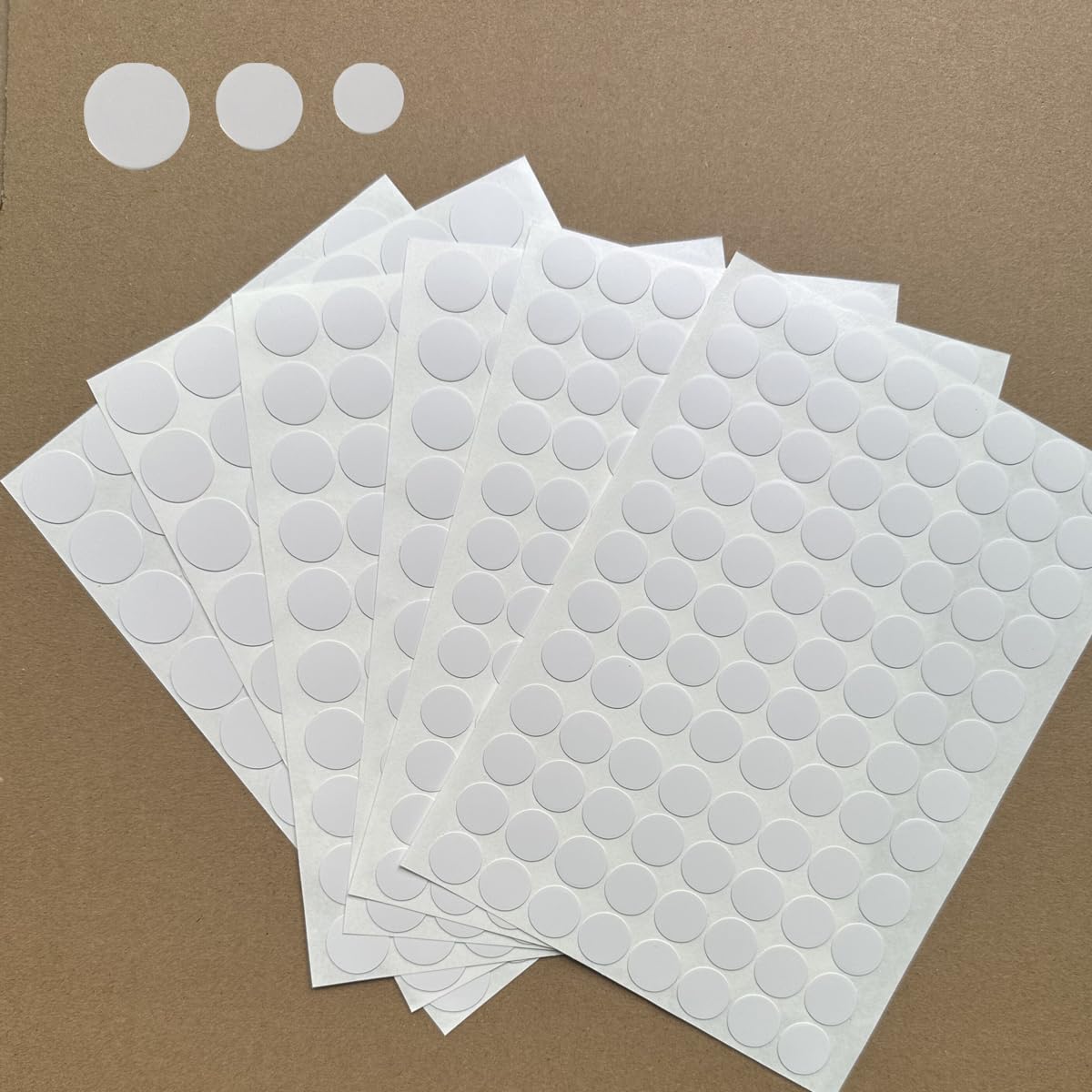 Amazon.com: 6Sheet /440Pcs PVC Self-Adhesive Screw Hole Stickers for ...