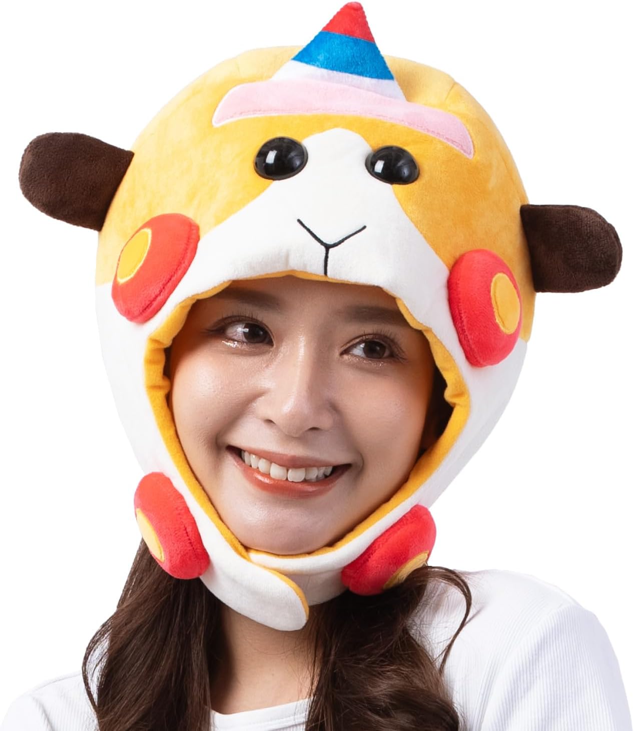 Amazon.co.jp: 着ぐるみ キャップ 帽子 PUIPUIモルカー ポテト : おもちゃ