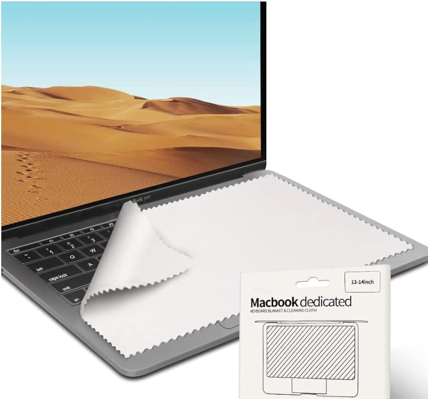 T Tersely Blanket Screen Keyboard Imprint Protection Microfiber Liner ...