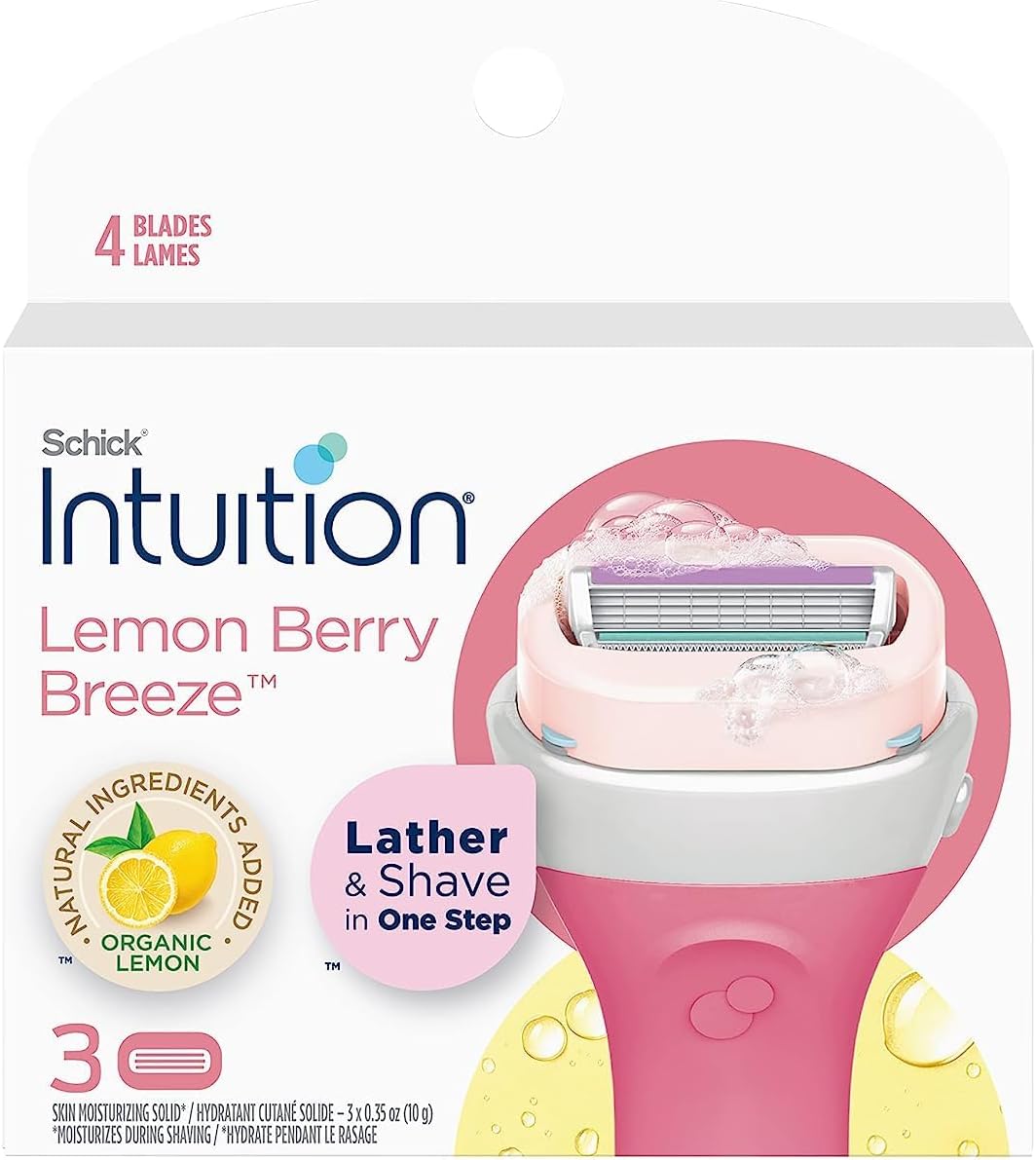 Amazon.com: NEW Schick Intuition Sensitive Care Moisturizing Razor ...