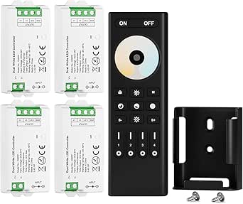 Amazon.com: BTF-LIGHTING RF 2.4GHz Wireless Remote RC02RFB &4PCS C02RF ...