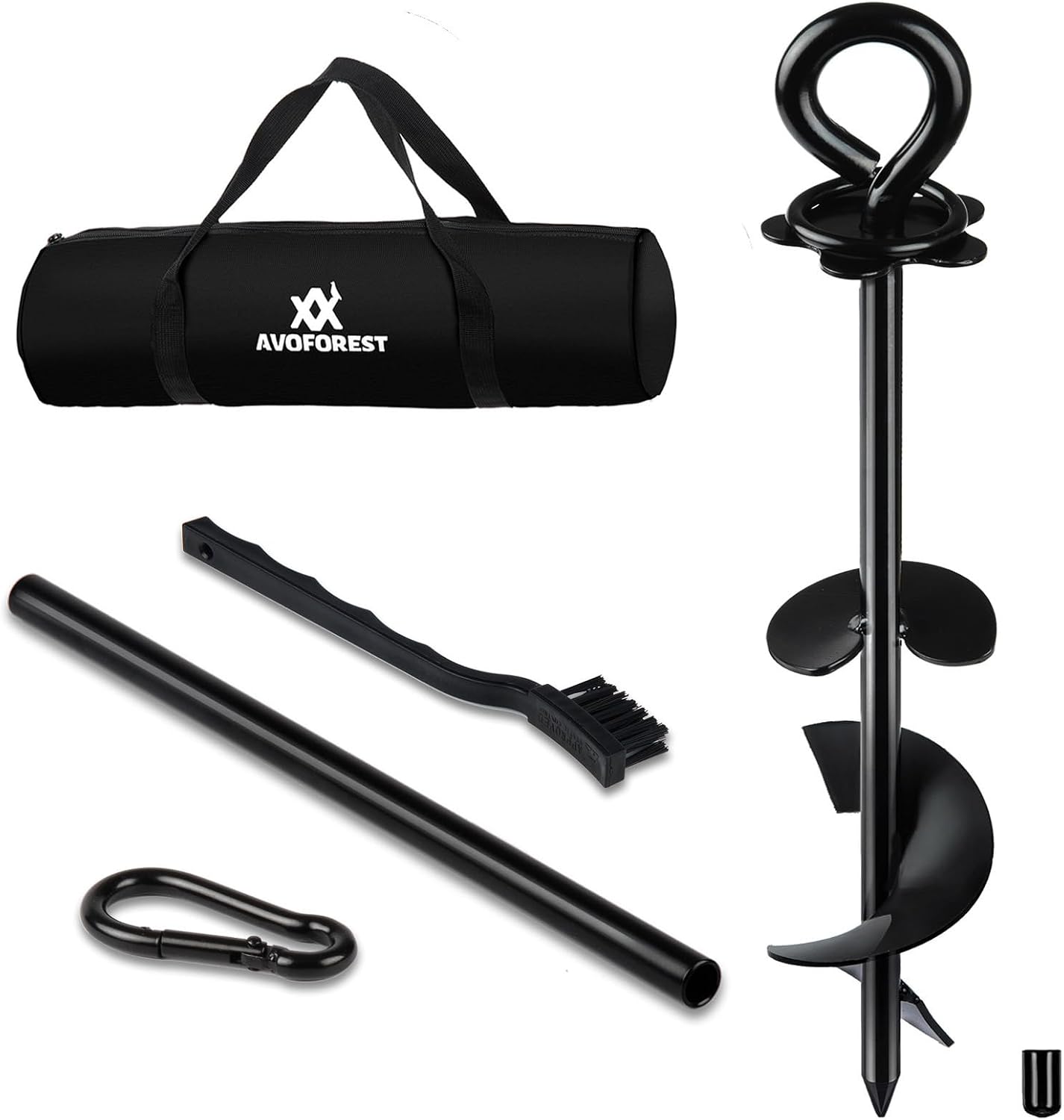 Amazon.com: AVOFOREST Dog Tie Out Stake, Dog Anchor for Large Dogs up ...