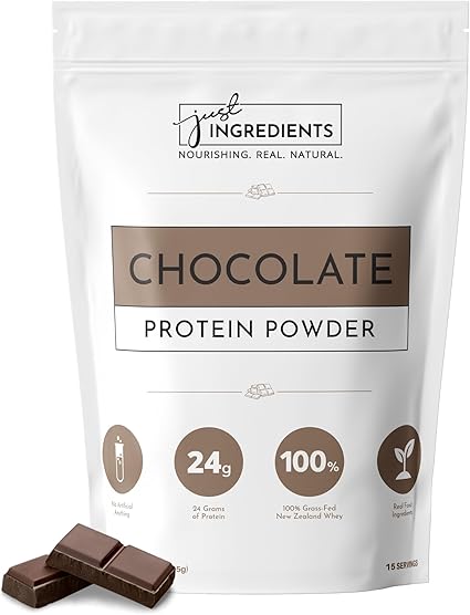 Amazon.com: JUST INGREDIENTS Protein Powder | 15 Servings | 24g Protein ...