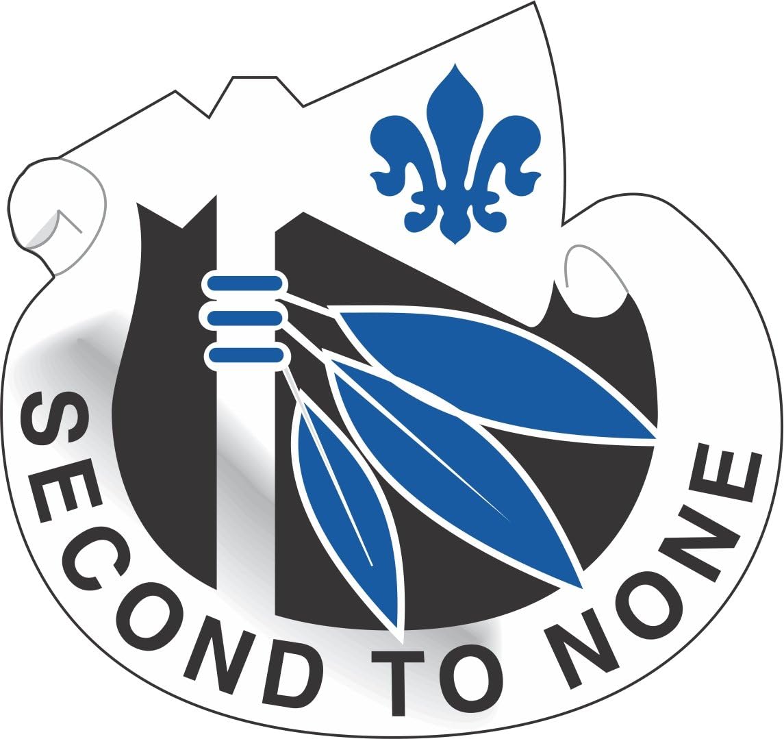 Amazon.com: US Army 2nd Infantry Division Unit Crest Patch Decal ...