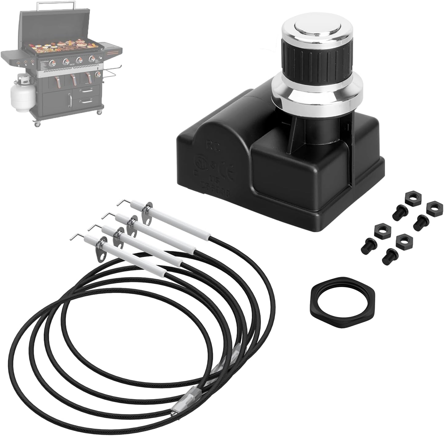 Amazon.com : BMMXBI 5 Outlet Electronic Grill Igniter for Blackstone 36 ...