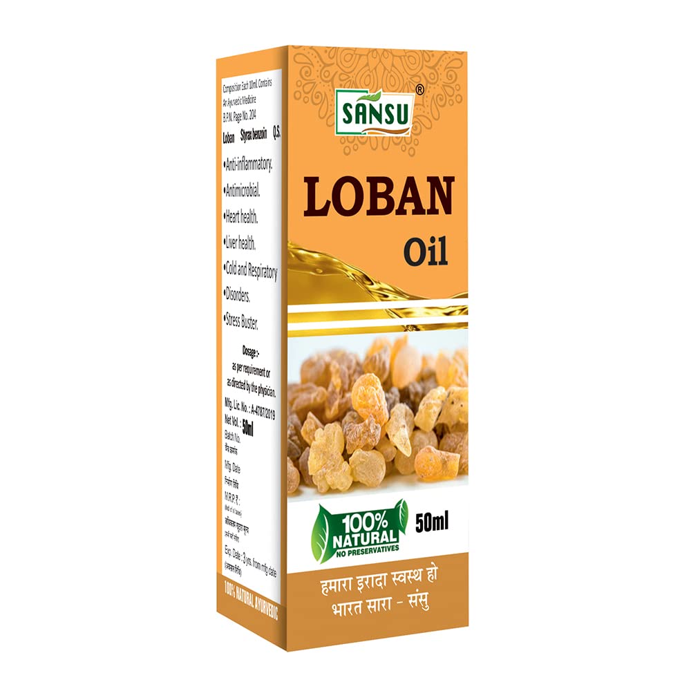 SANSU LOBAN OIL (50ML) : Amazon.in: Health & Personal Care