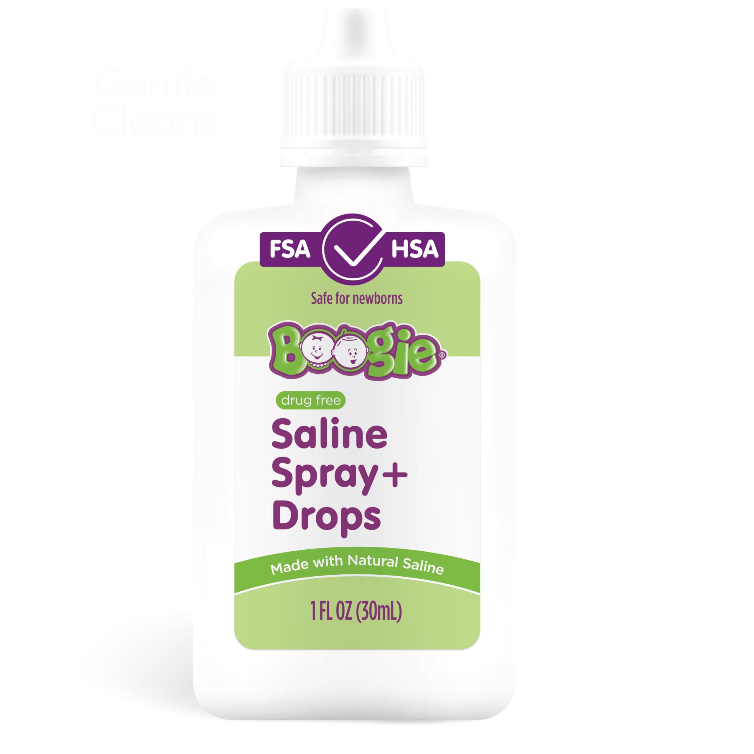 Amazon.com: Boogie Baby Saline Nasal Spray and Drops, Allergy Relief ...
