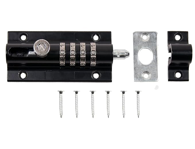 bosig® Combination Locking Bolt, Keyless Security Recodeable ...