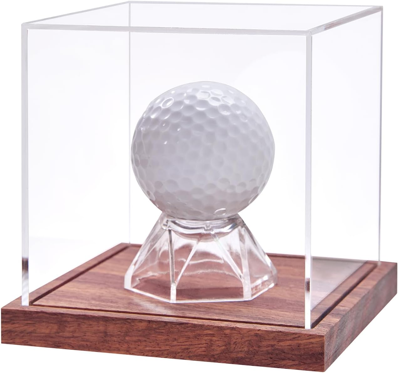 Amazon.com: Golf Ball Display Case, No Assembly Required Clear Cube ...
