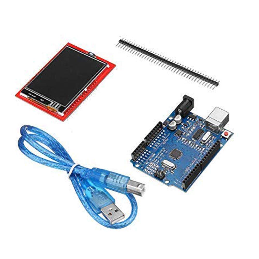 Robocraze UNO R3 Kit Improved Version | 2.4TFT Touch Screen Display ...