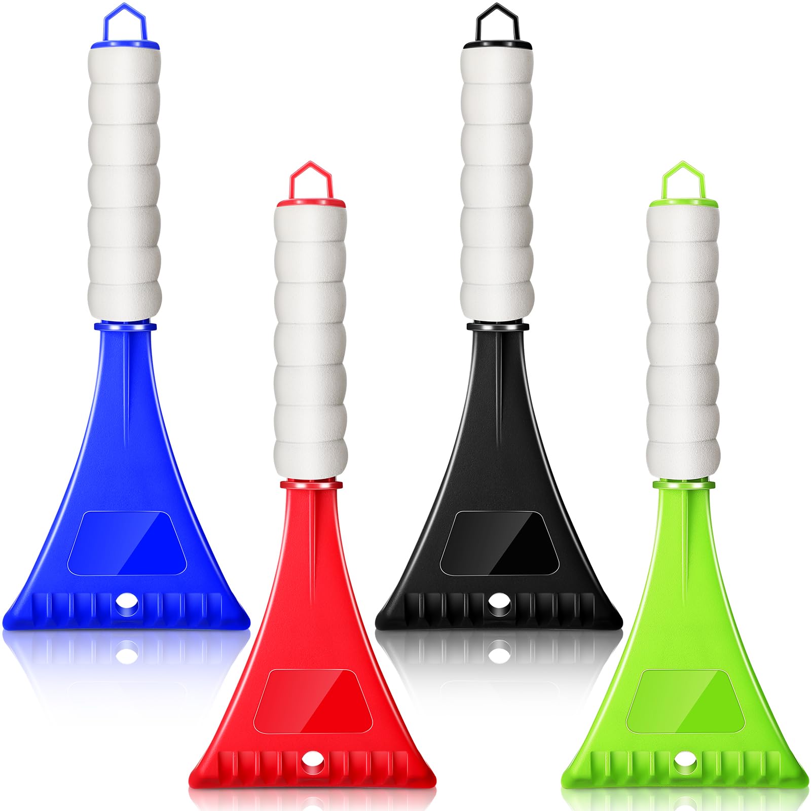 Amazon.com: 4 Pieces Ice Scraper for Car Windshield Plastic Snow Frost ...