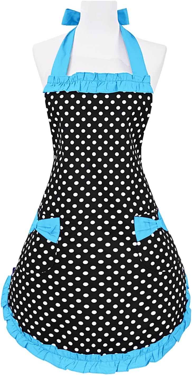 Amazon.com: Flirty Aprons Women's Original Fuchsia Moroccan Apron ...