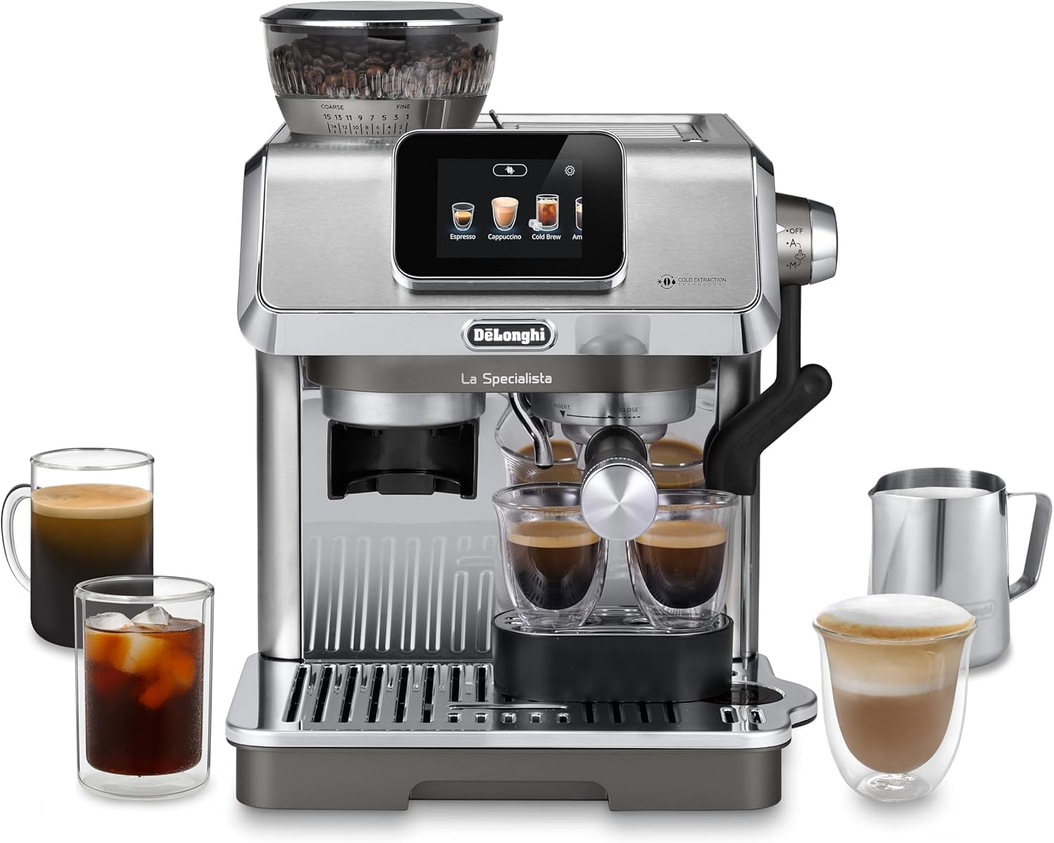 De’Longhi La Specialista Touch – Perfetto Macchina da Caffè Espresso ...