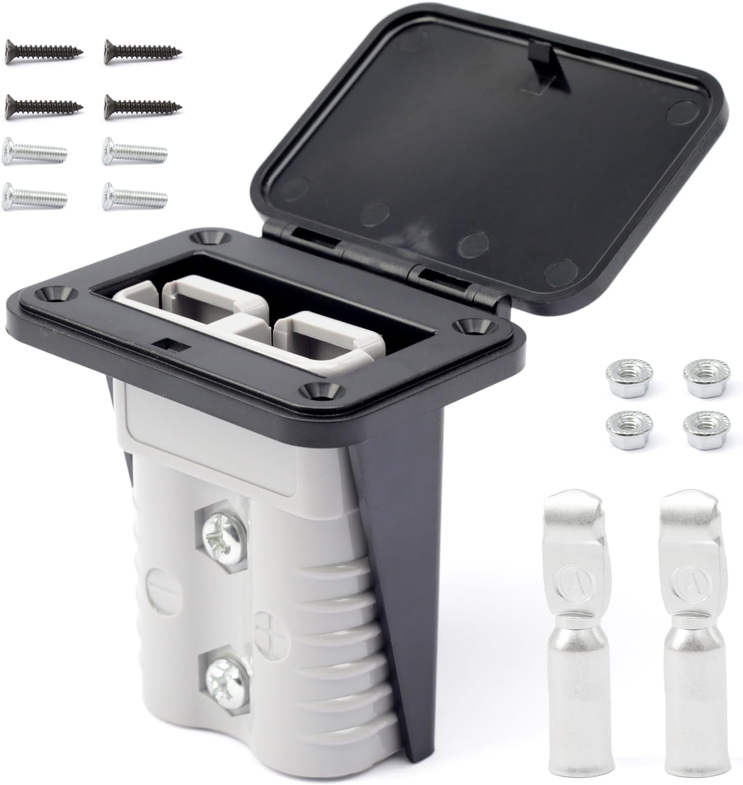 Amazon.com: Erchon 175A Plug Mounting Panel with Dust Cover Compatible ...