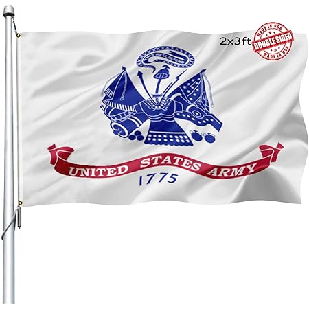 Amazon.com : Mosprovie US Army Flag 2x3 Outdoor Double Sided- Heavy ...