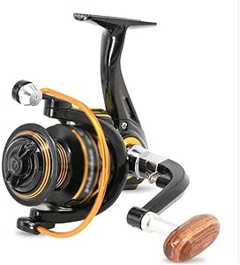 Amazon.com : JTYYZQ Mini Rotating Fishing Reel 5000 Type Metal Coil ...