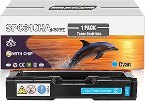 Amazon.com: SPC310HA Toner Cartridges Compatible for Ricoh SPC310HA 406475 406476 406477 406478 ...