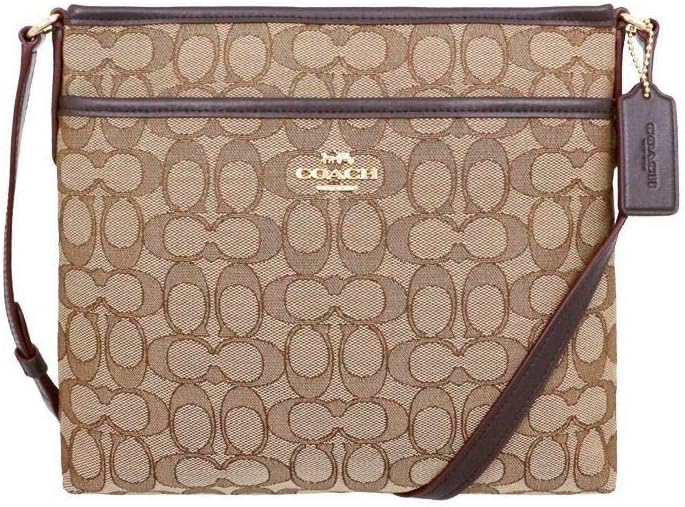 Coach FILE CROSSBODY IN SIGNATURE JACQUARD F29960 IMC7C: Handbags ...