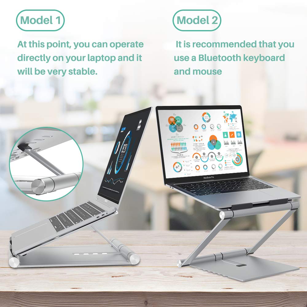 Buy Sunger mike Laptop Stand Adjustable Laptop Holder Free Angle ...