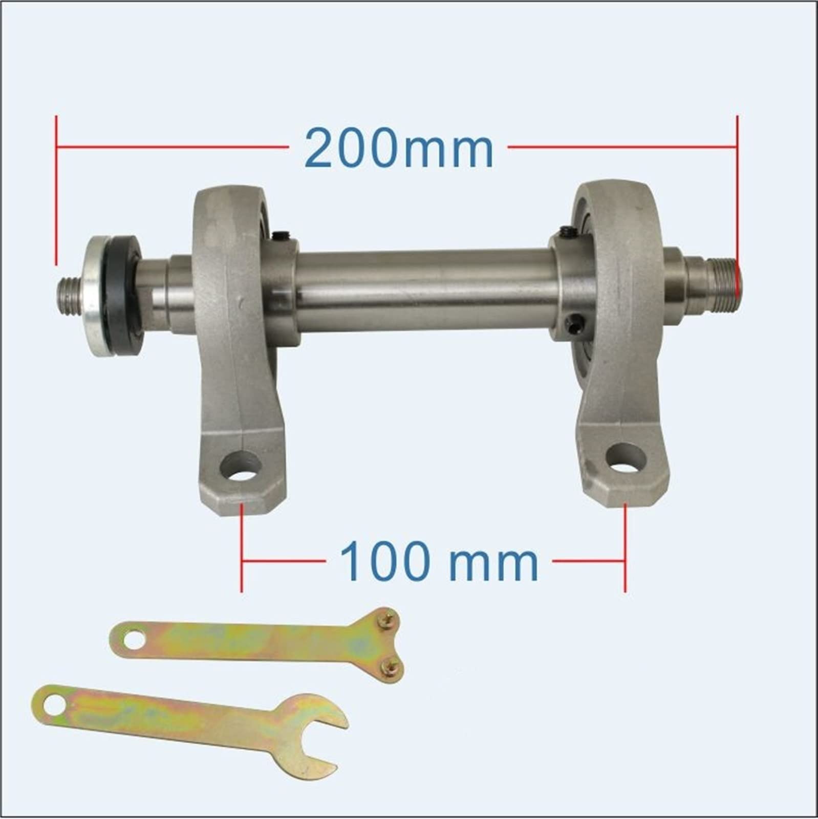 Lathe Chuck Key Uxcell Lathe Chuck Wrench, 14mm Square Head Key Lathe ...