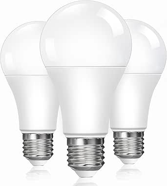Caldarax E27 Edison Screw LED Light Bulbs, 100W Equivalent, 13W A60 E27 ...