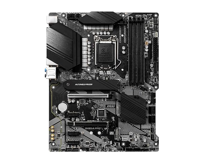 Amazon.in: Buy MSI Z490-A PRO ATX Gaming Motherboard DDR4 Online at Low ...