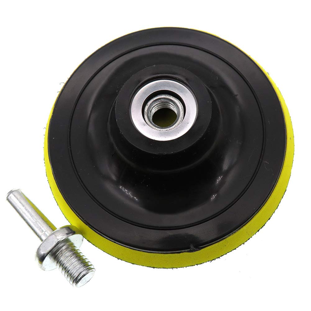 Amazon.com: 4 Inch 100MM Sandpaper Disc Holder for Drilling Machine, MoreChioce Backing Pads for ...