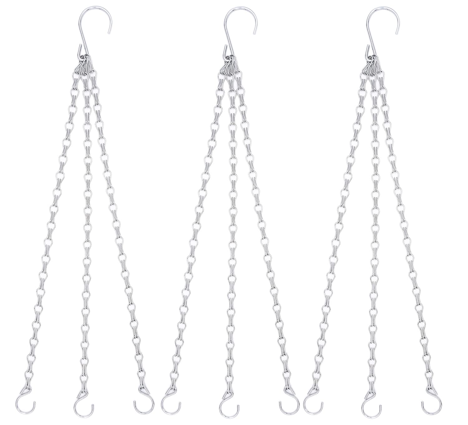 Snapklik.com : Heybe Silver Hanging Basket Chain,3 Point 20 Inch ...